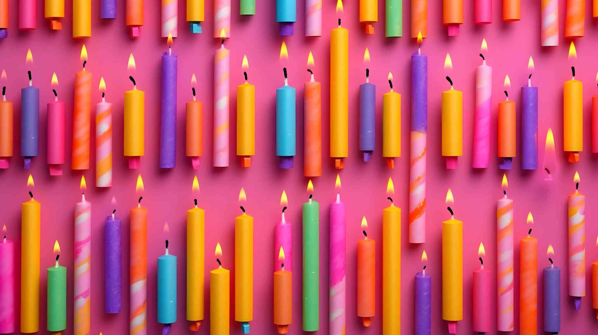 How to get different colours and shades of candles